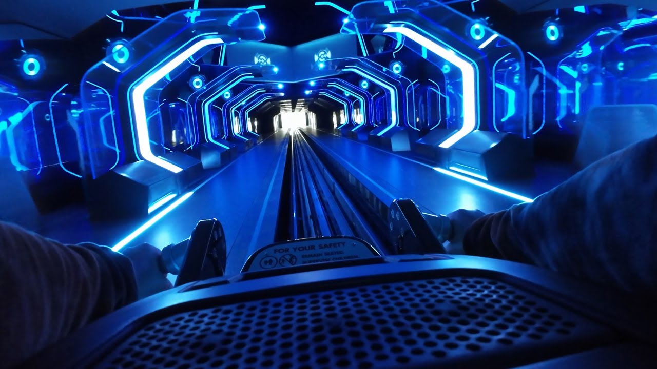 TRON Lightcycle / Run 4K HDR - Magic Kingdom, Walt Disney World - YouTube