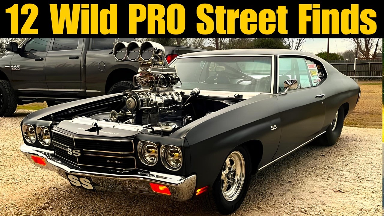 12 Wild PRO STREET Vehicles for Sale! UNLEASH the FURY!! - YouTube