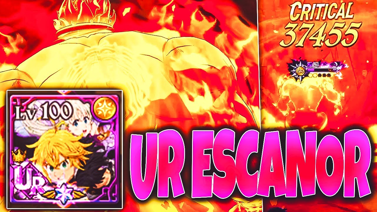 UR ESCANOR BUFF? ETERNAL SUNSHINE ESCANOR IS TOO MUCH WITH MELIODAS ...