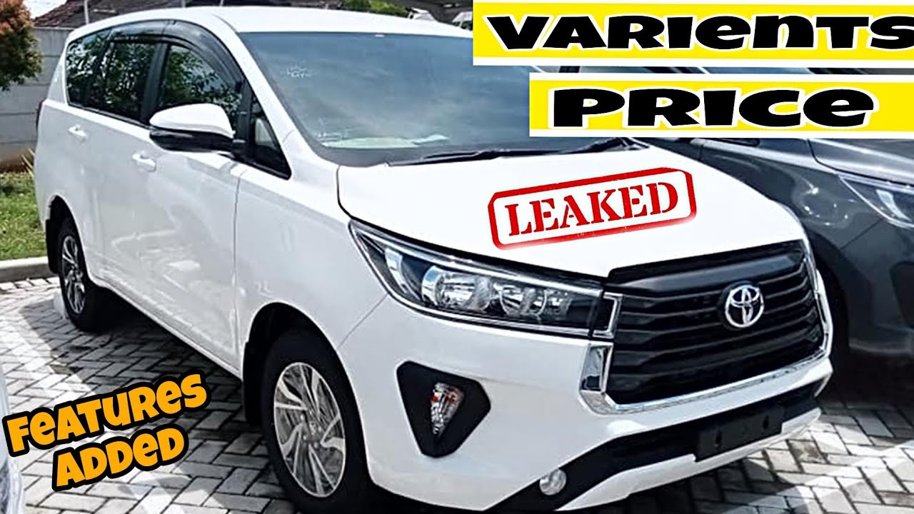 2023 Innova Crysta Diesel Brochure Leak 😳 || सारे Features पता चल गए 🔥 ...