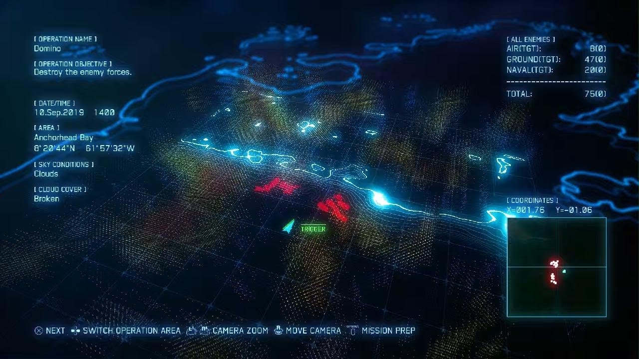Ace Combat 7: DLC Mission 2: Anchorhead Raid - YouTube