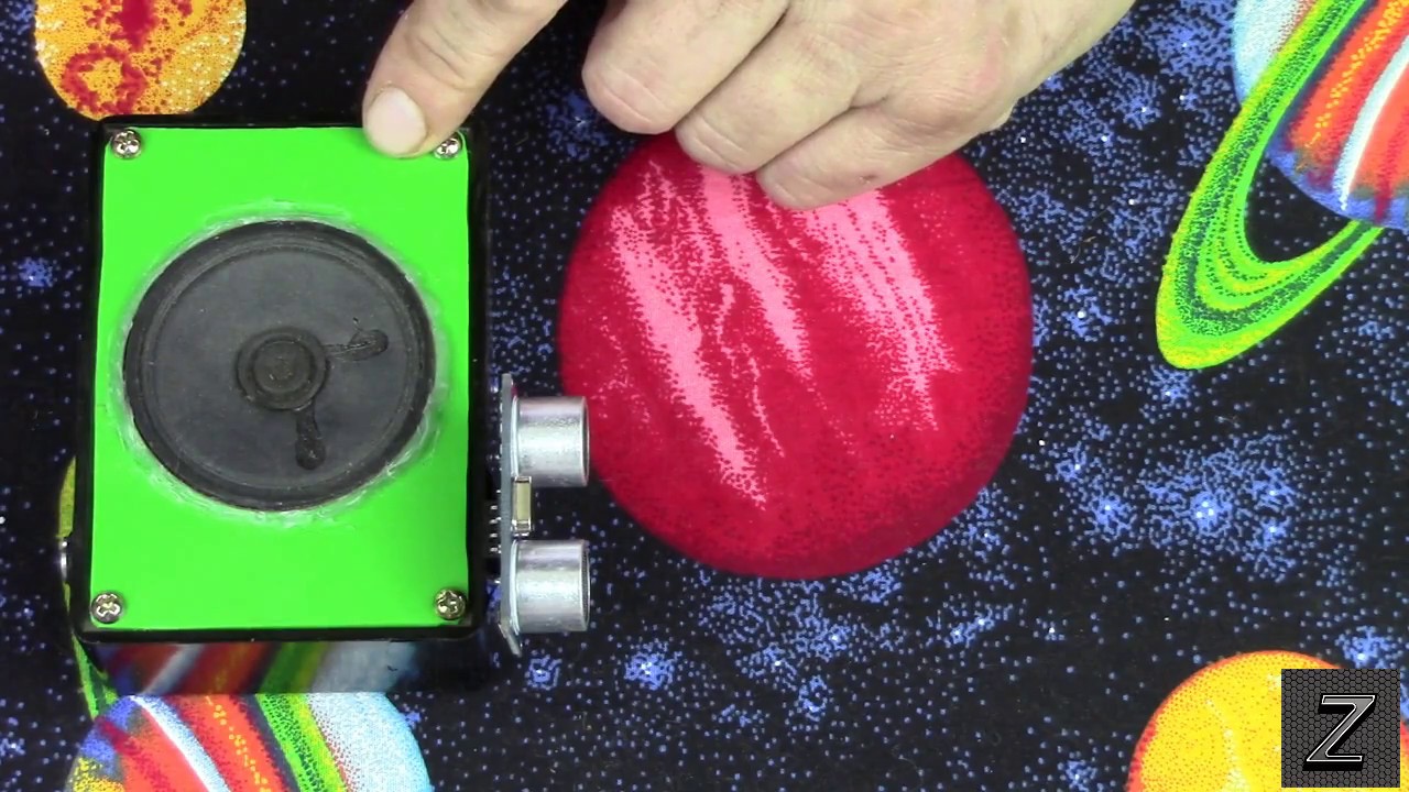 ARDUINO Ultrasonic Distance or burglar alarm Trip Wire tutorial (HC ...