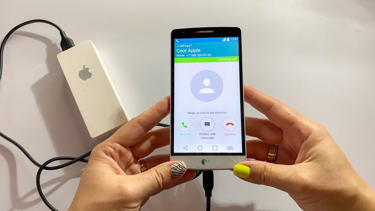 LG G3 s Incoming call - YouTube