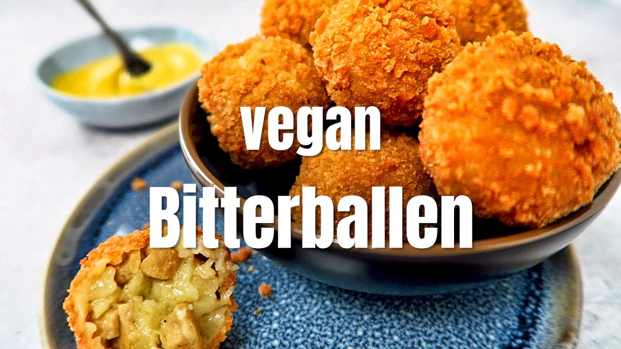 Vegan bitterballen | Smaakt net als Van Dobben | Peas Maker - YouTube