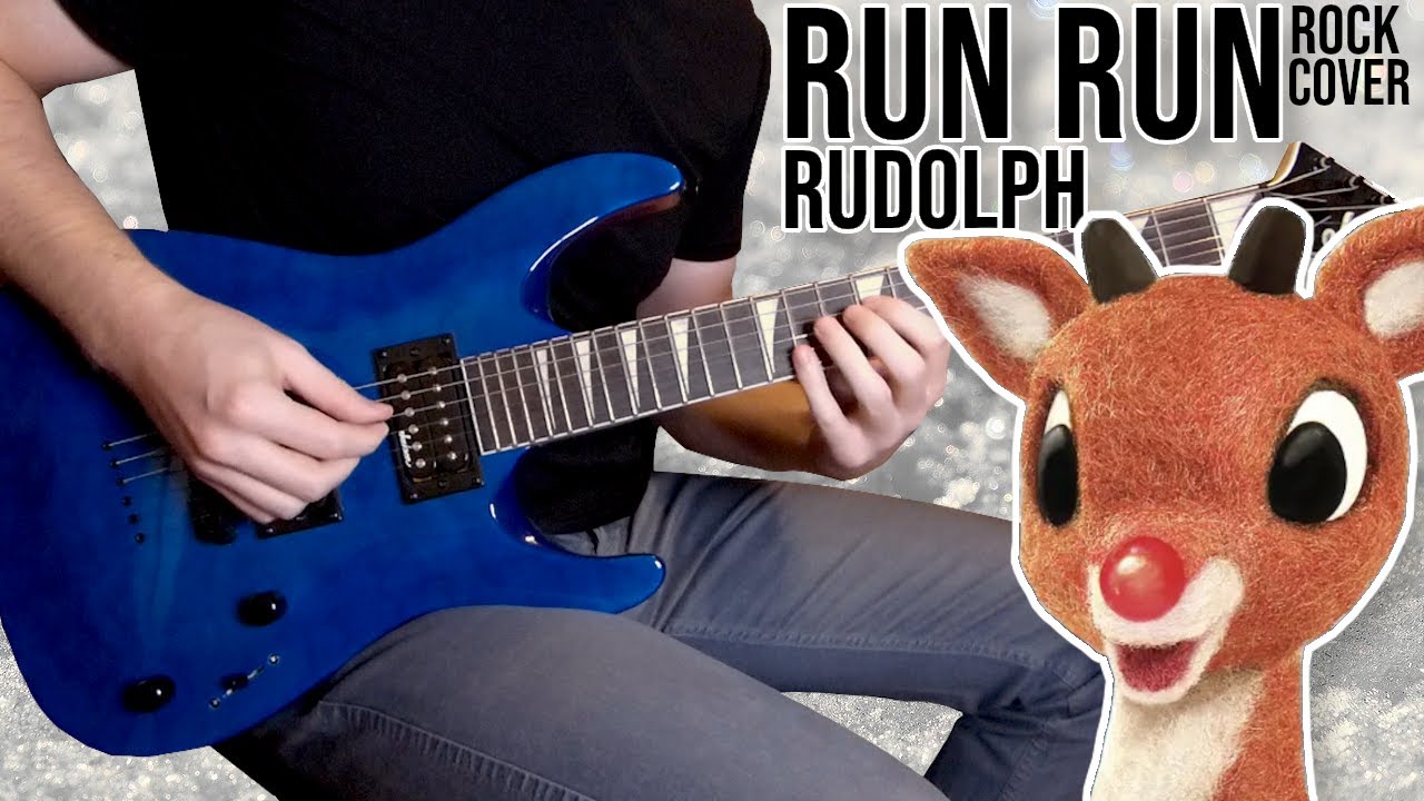"Run Run Rudolph" - Guitar Rock Cover - YouTube