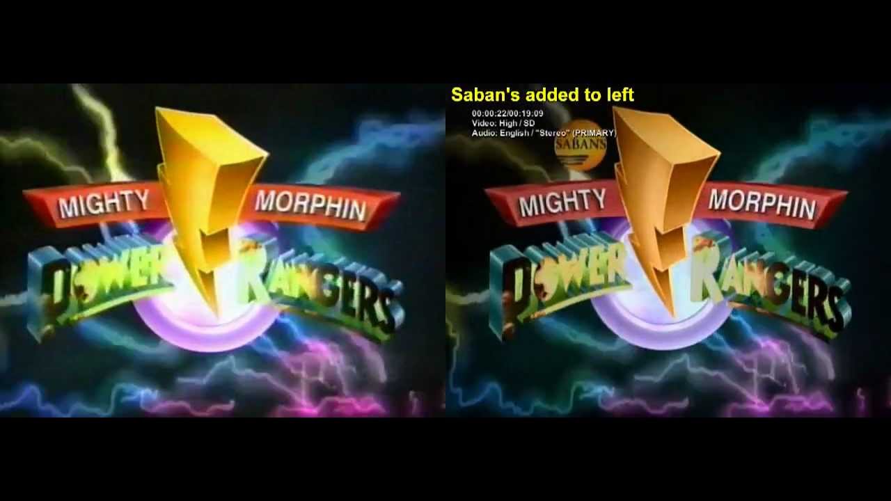 MMPR S3 #01, #04-06 opening credits - Netflix differences - YouTube