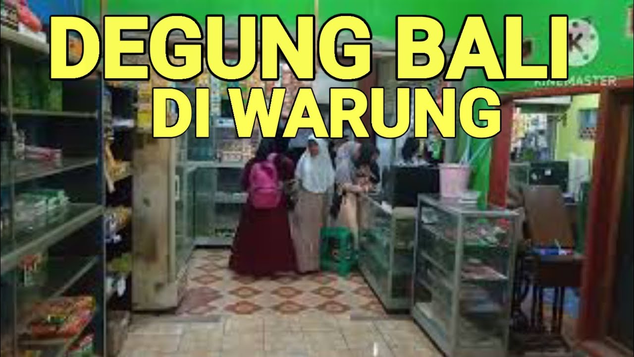 gamelan degung Bali !! saat warung selalu melayani pembeli - YouTube