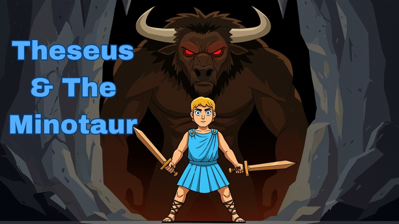 The Myth of Theseus and the Minotaur - YouTube