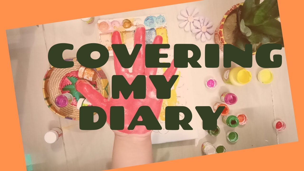 Making personalized diary cover | Journaling | Planner Cover - YouTube