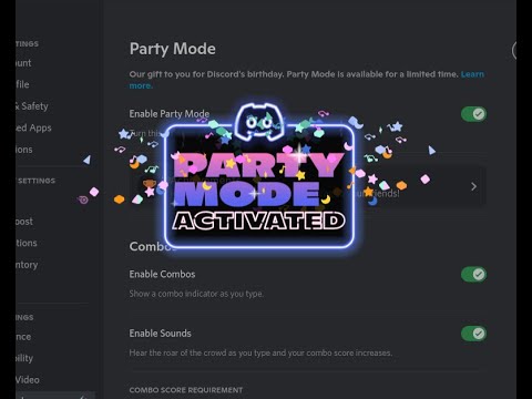 Discord has a party mode - YouTube