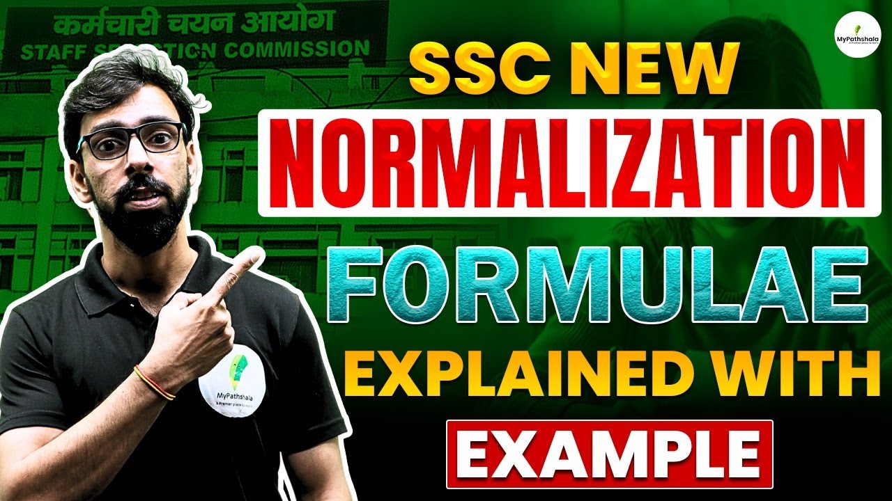 SSC NEW NORMALIZATION DECIDED WITH EXAMPLE 🔥🔥🔥 - YouTube