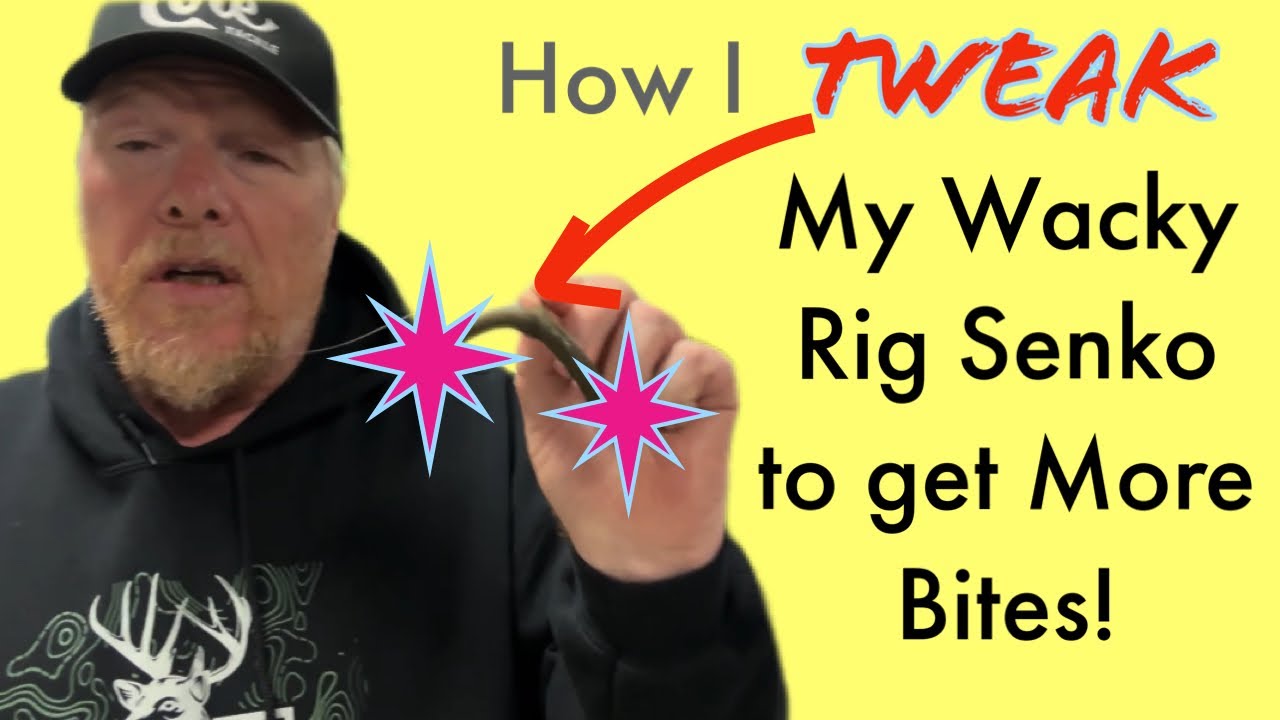 How I Tweak my Wacky Rig Senko to get More Bites! - YouTube