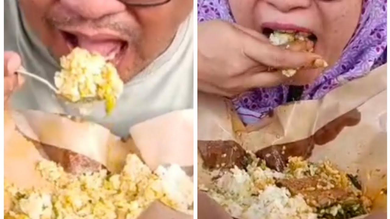 Makan PAKE SENDOK ATAU TANGAN MASAKAN PADANG - YouTube