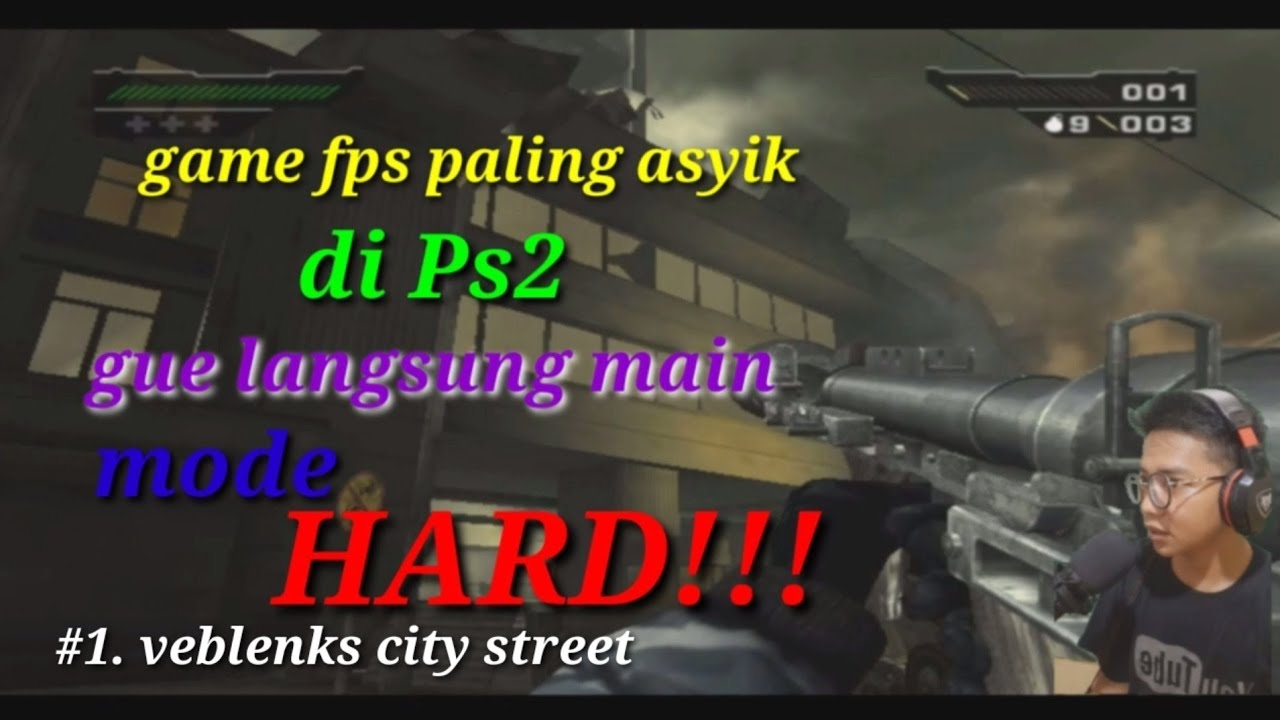 Black indonesia || hard || game fps paling asyik di Ps2 (remastered ...