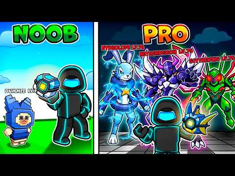 Going From Noob To Pro In Roblox Catch A Monster