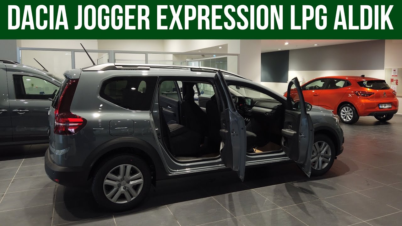 Dacia Jogger Expression Turbo ECO-G 100 bg 7 koltuklu Duman Gri Teslim ...