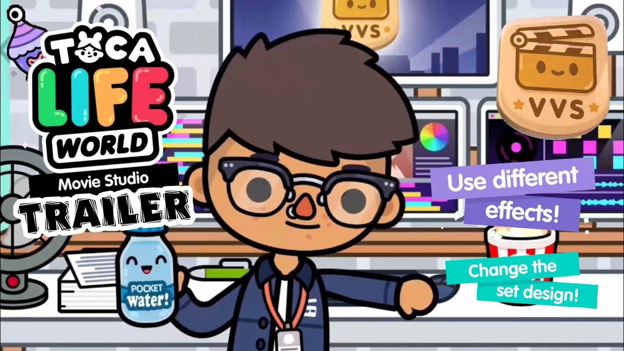 TOCA LIFE WORLD NEW LOCATION MOVIE STUDIO TRAILER REVIEW - YouTube
