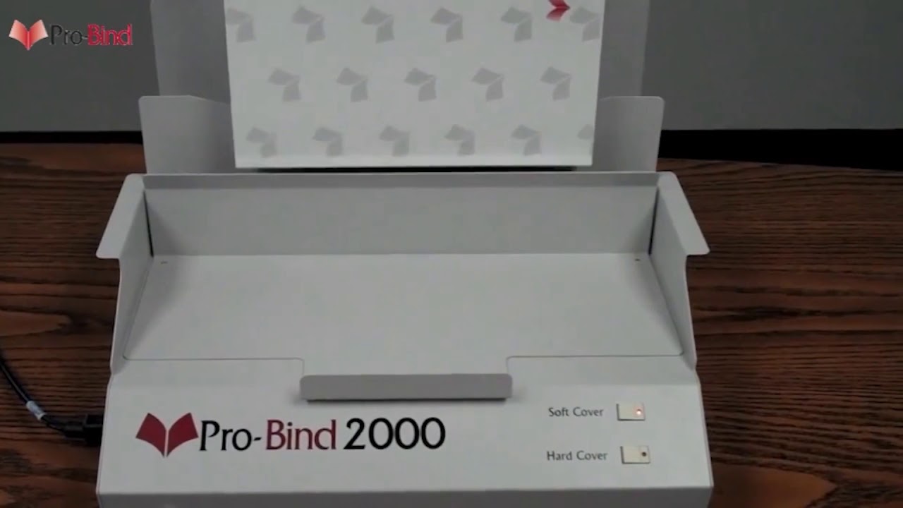 Pro-Bind 2000 Soft Cover Demonstration - YouTube