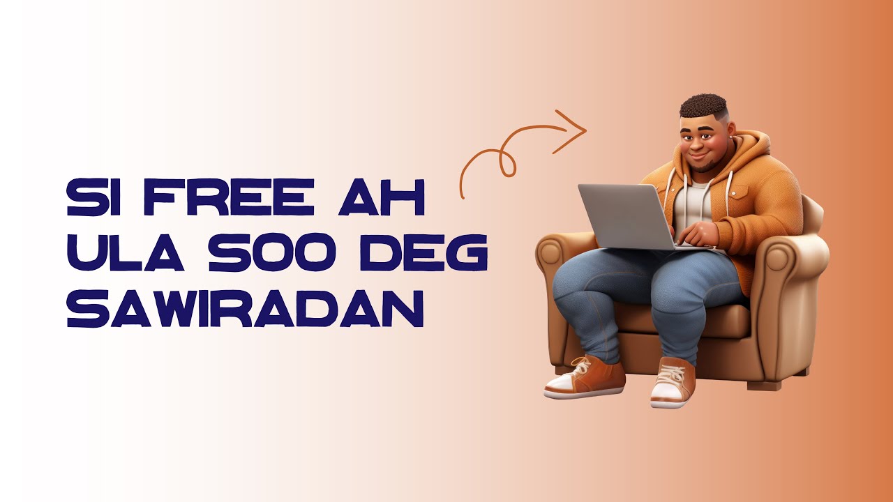 SIDA LOOLA SOO DEGO SAWIRO FREE 3D RENDER, SAWIRO AI GENERATOR IYO SAWIRADA TAYADOODA AAD U ...