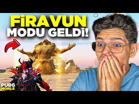 SONUNDA FİRAVUN MODU GELDİ! ÇOK İYİ BEE - PUBG MOBİLE