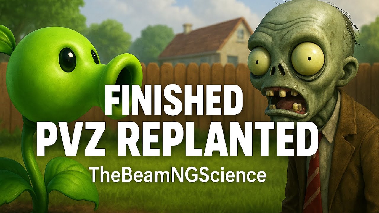 "FINISHED PvZ Replanted – Full Adventure Completion!" - YouTube