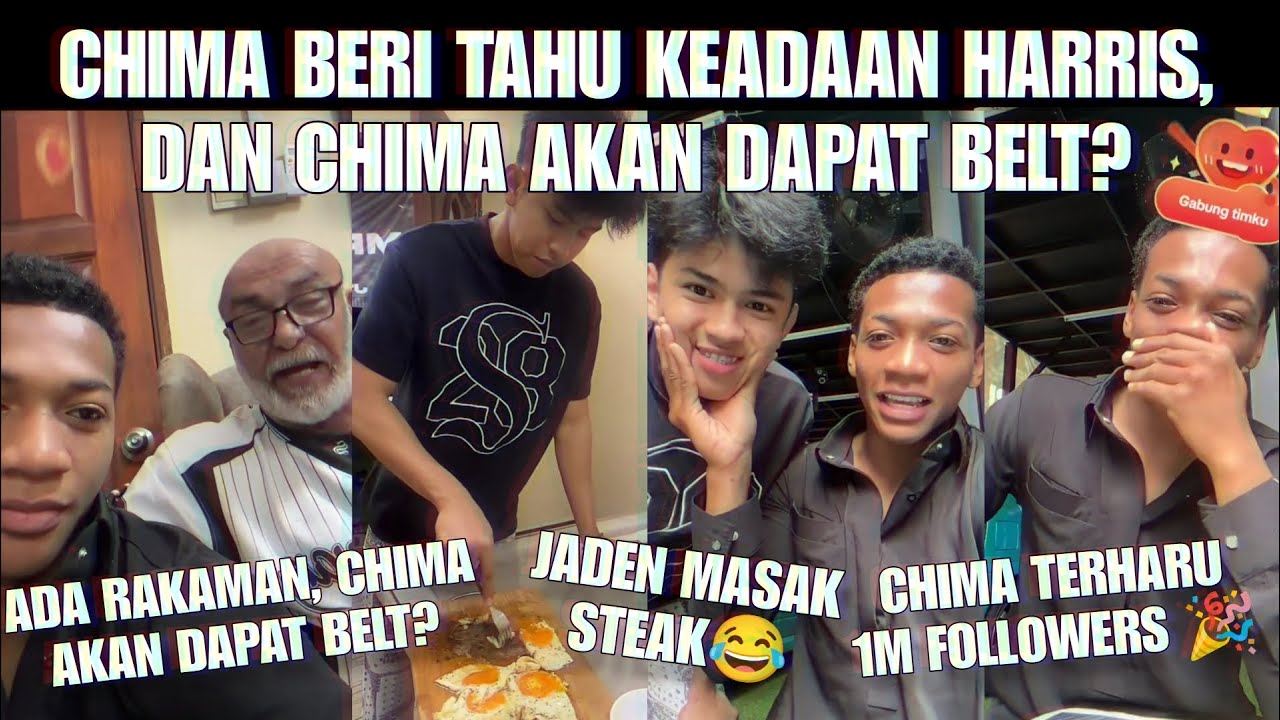KK CHIMA AKAN DAPAT BELT, TEAM HARRIS MINTA MAAF KEPADA JTT - YouTube