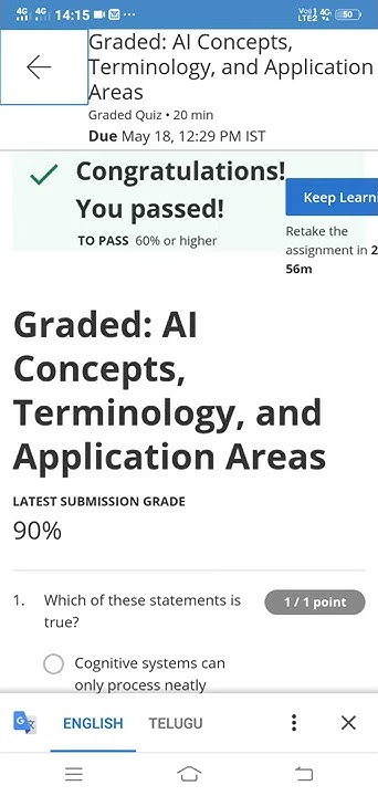 Introduction to artificial intelligence week 2 assignment #coursera #assignment - YouTube