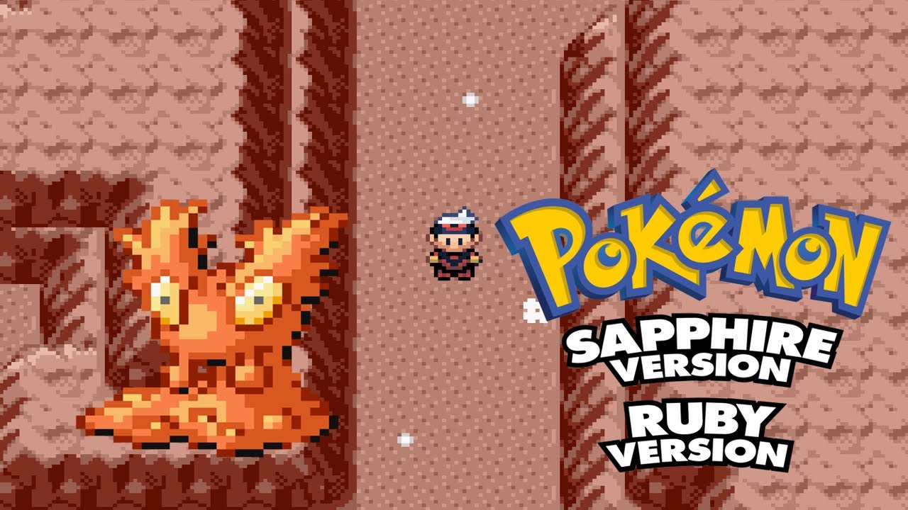 How to get Slugma in Pokemon Ruby & Sapphire - YouTube