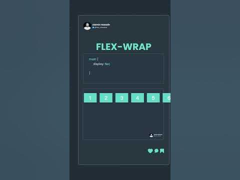 CSS Flexbox flex wrap property | CSS Flexbox Tutorial - YouTube