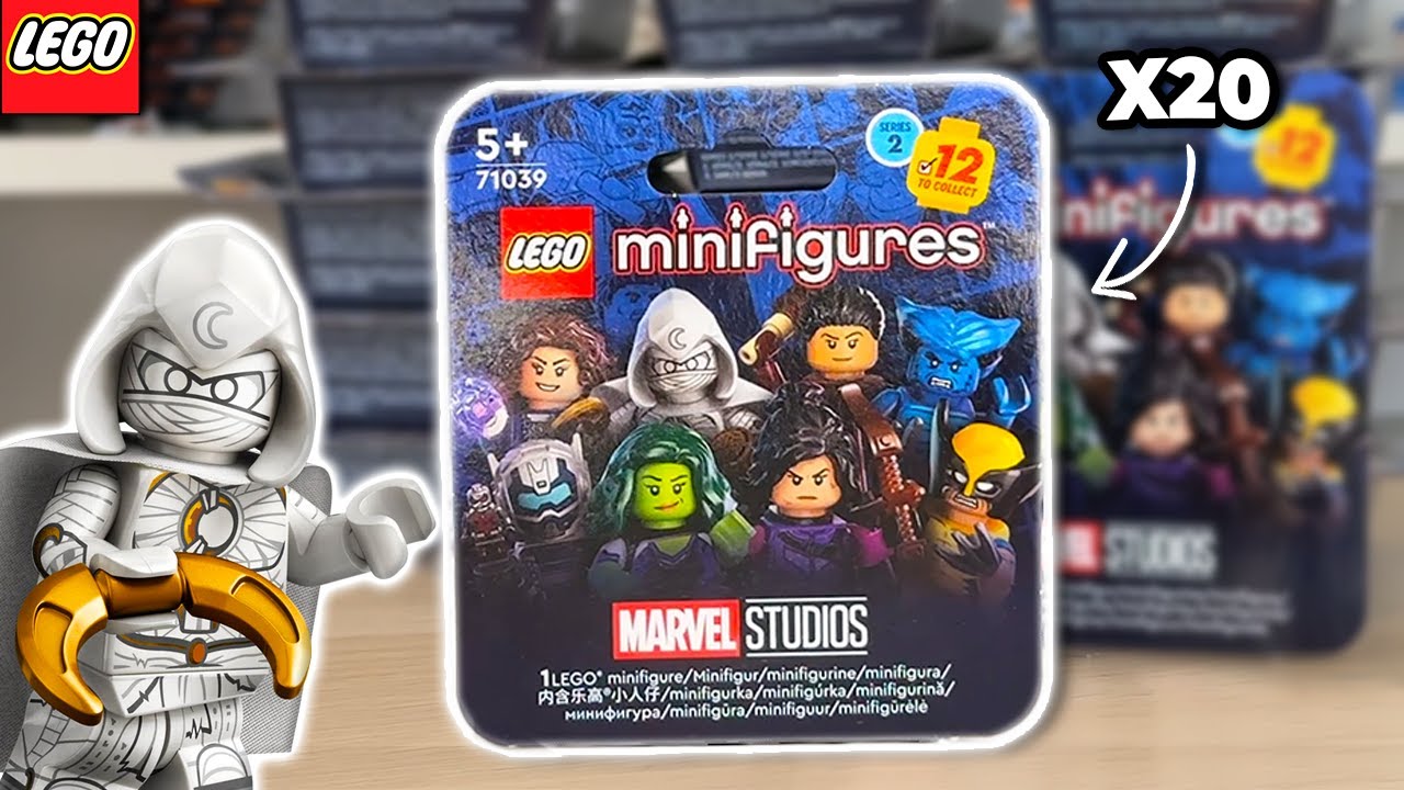 Opening 20 Marvel CMF Series 2.. for ONE Figure - YouTube
