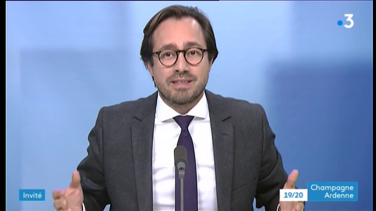 Grégory Besson Moreau, invité du 19/20 de France 3 Champagne-Ardenne ...