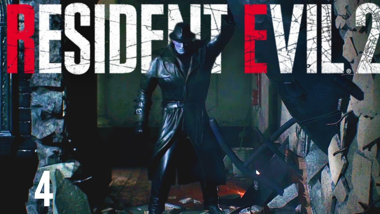 Mr. X Has Arrived To The Party! | Resident Evil 2 - Part 4 - YouTube