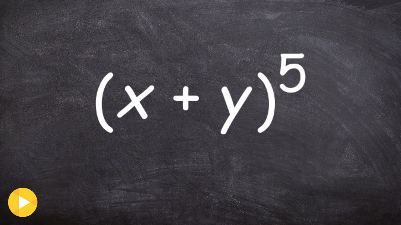 Learn To Expand A Binomial To The Fifth Power YouTube