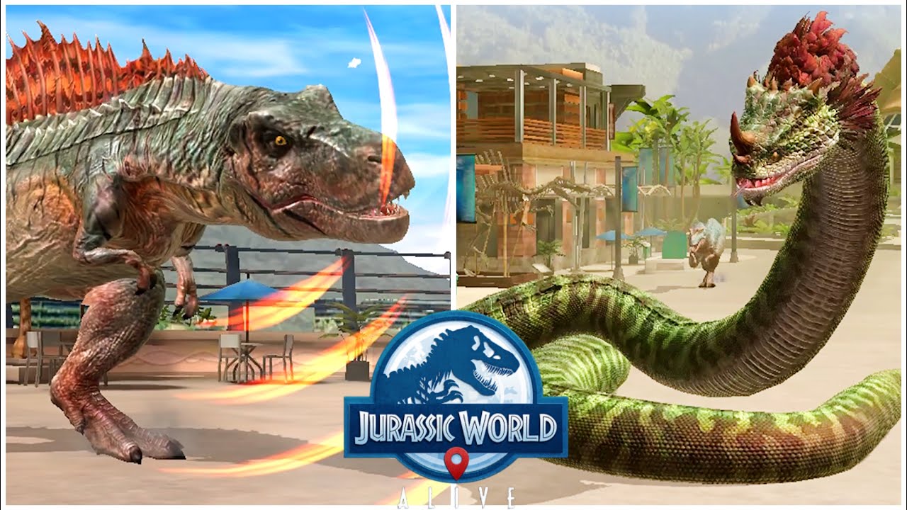 Jurassic World Alive EP23 ตบบอสงูยักษ์ TROODOBOA BOSS INCUBATOR - YouTube