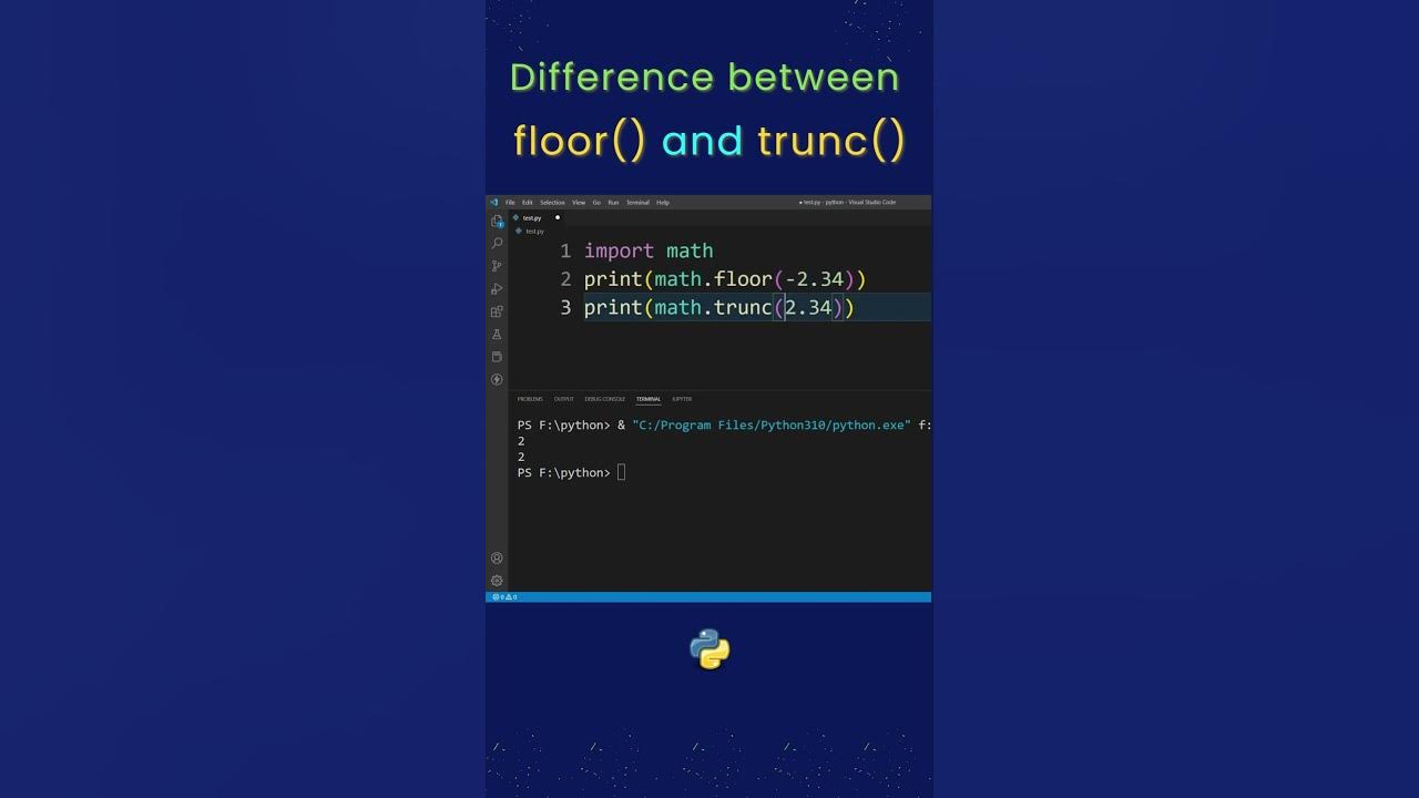 What Is The Difference Between Trunc And Floor Function In Python what-is-the-difference-between-trunc-and-floor-function-in-python