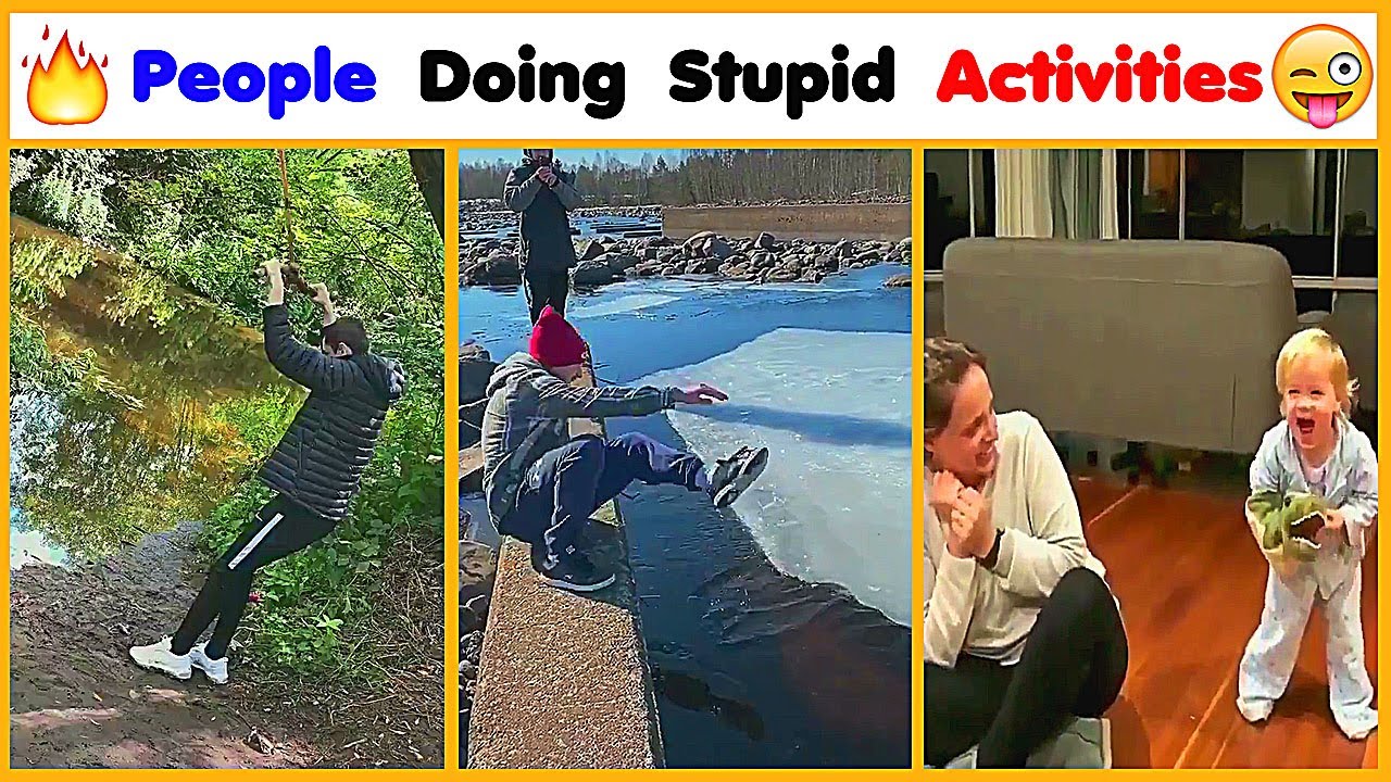 Rope Swing Fails | Funny Slip on Ice | Skateboard Stunt Fails | Coke ...