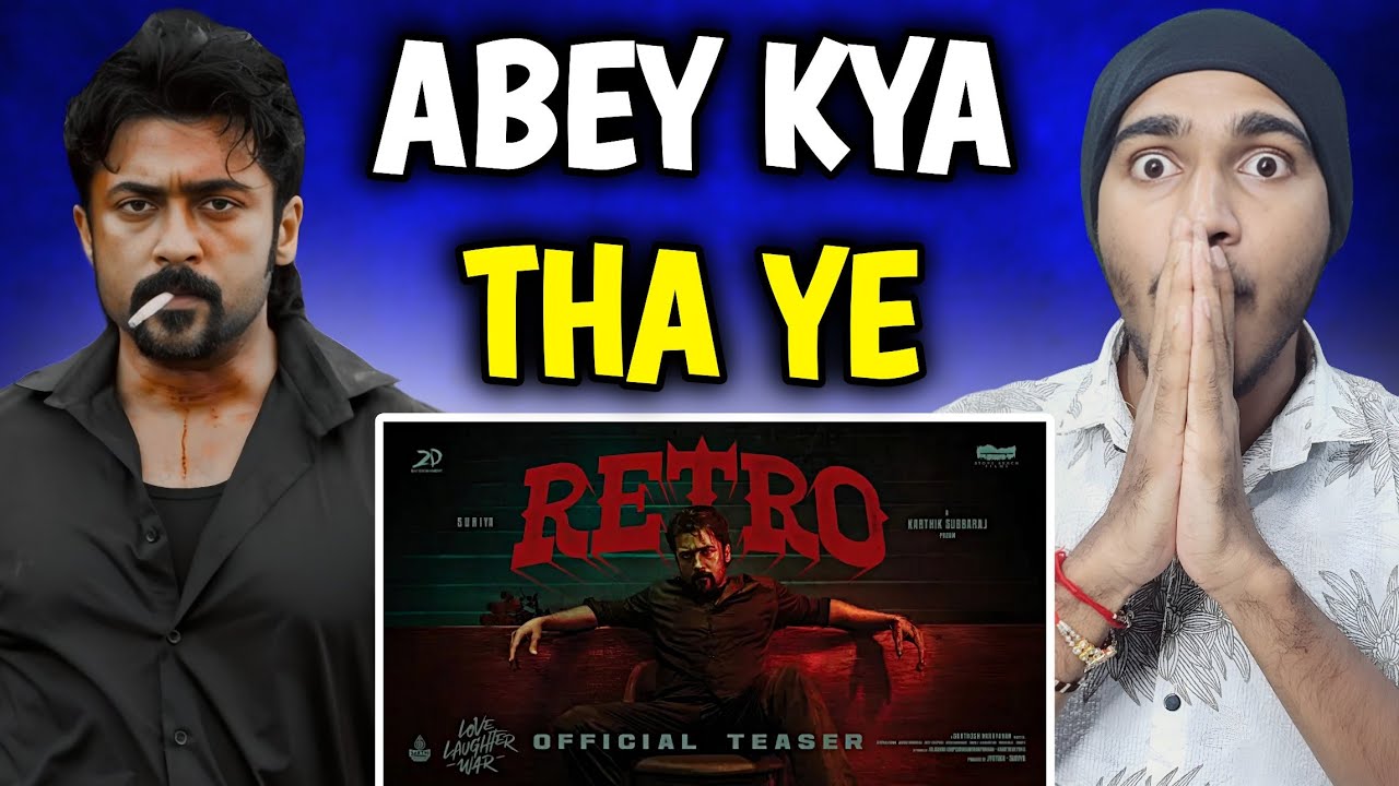 RETRO - Title Teaser | Suriya | Karthik Subbaraj | Pooja Hegde ...