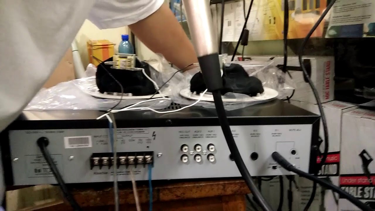 Test Ampli TOA ZP 2240 - YouTube