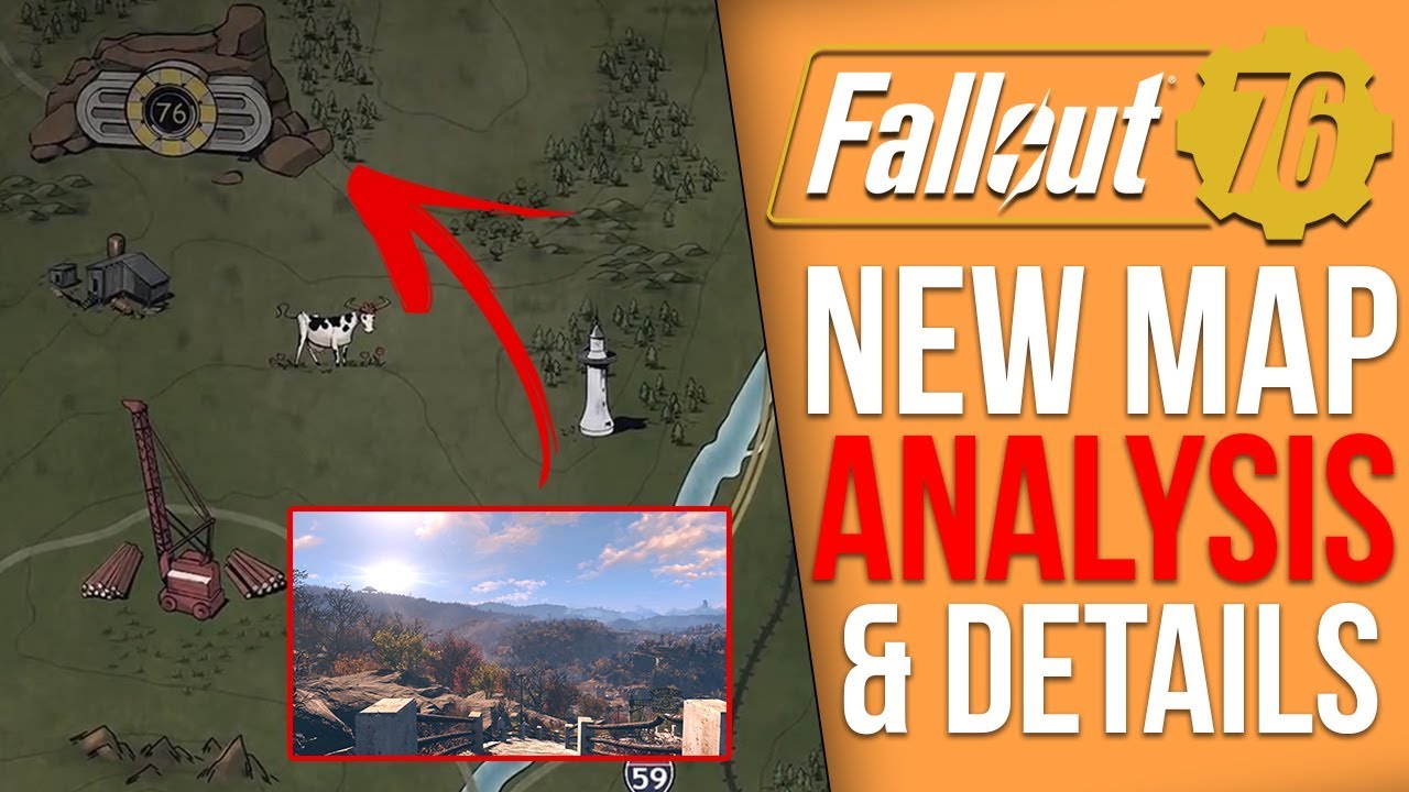 A Deeper Dive into Fallout 76's Map - YouTube