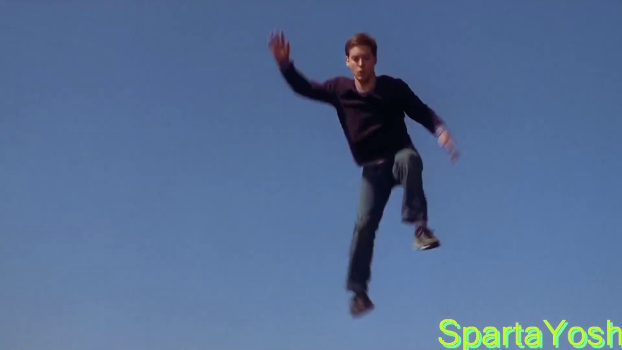 Peter Parker Jumps - YouTube