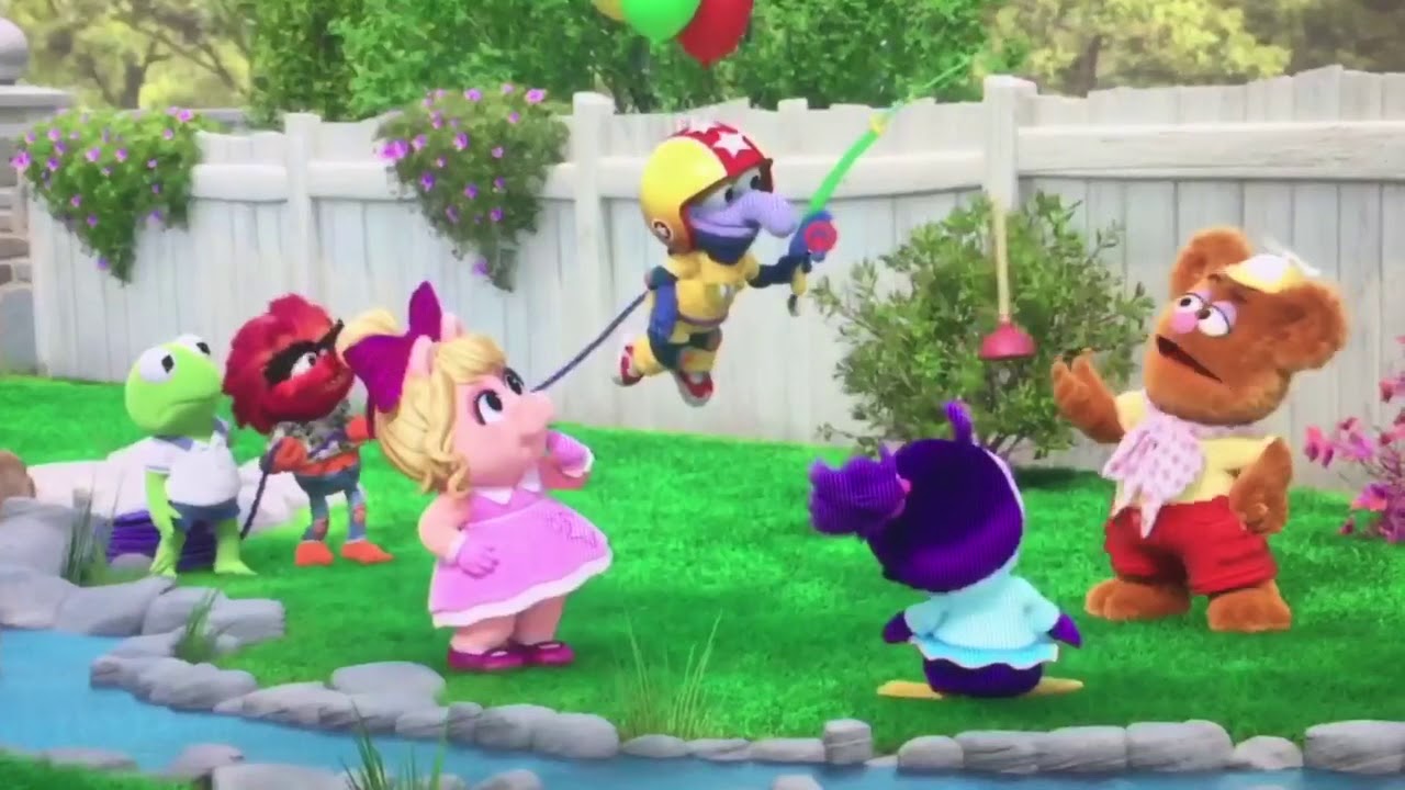 Muppet babies monster next door - YouTube