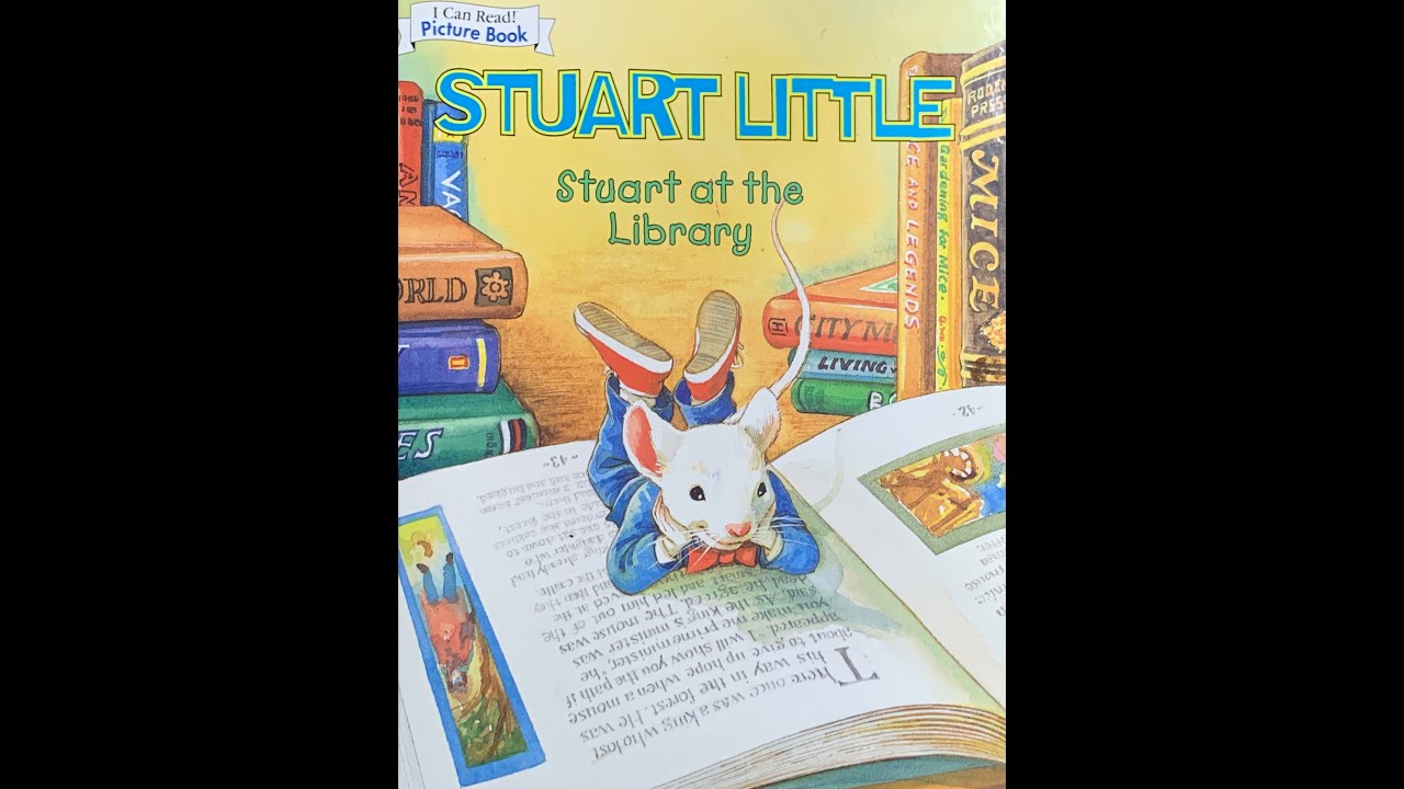 Stuart Little 🐭 Stuart at the Library 🦉 Kids Book Read Aloud 📚 - YouTube