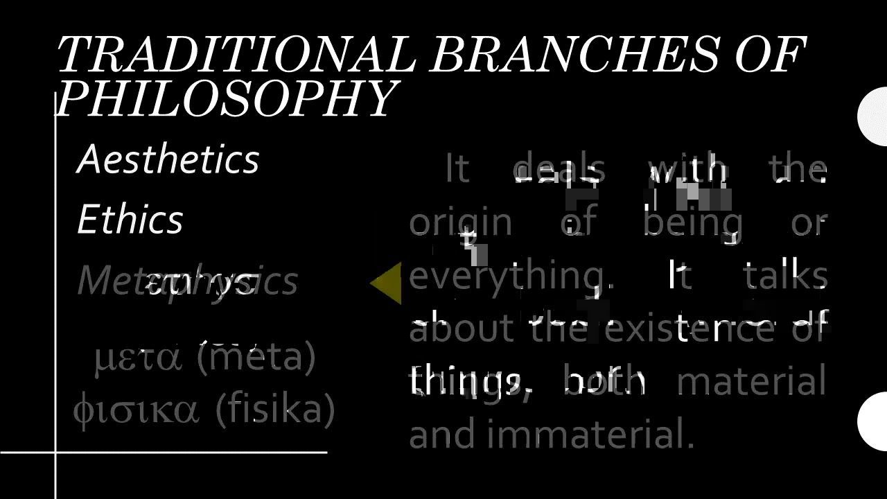 Branches Of Philosophy Descartes Was A Mathematician Of Genius. He