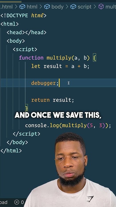 Stop Using Console Logs! Learn Debugging with JavaScript Debugger #shorts - YouTube