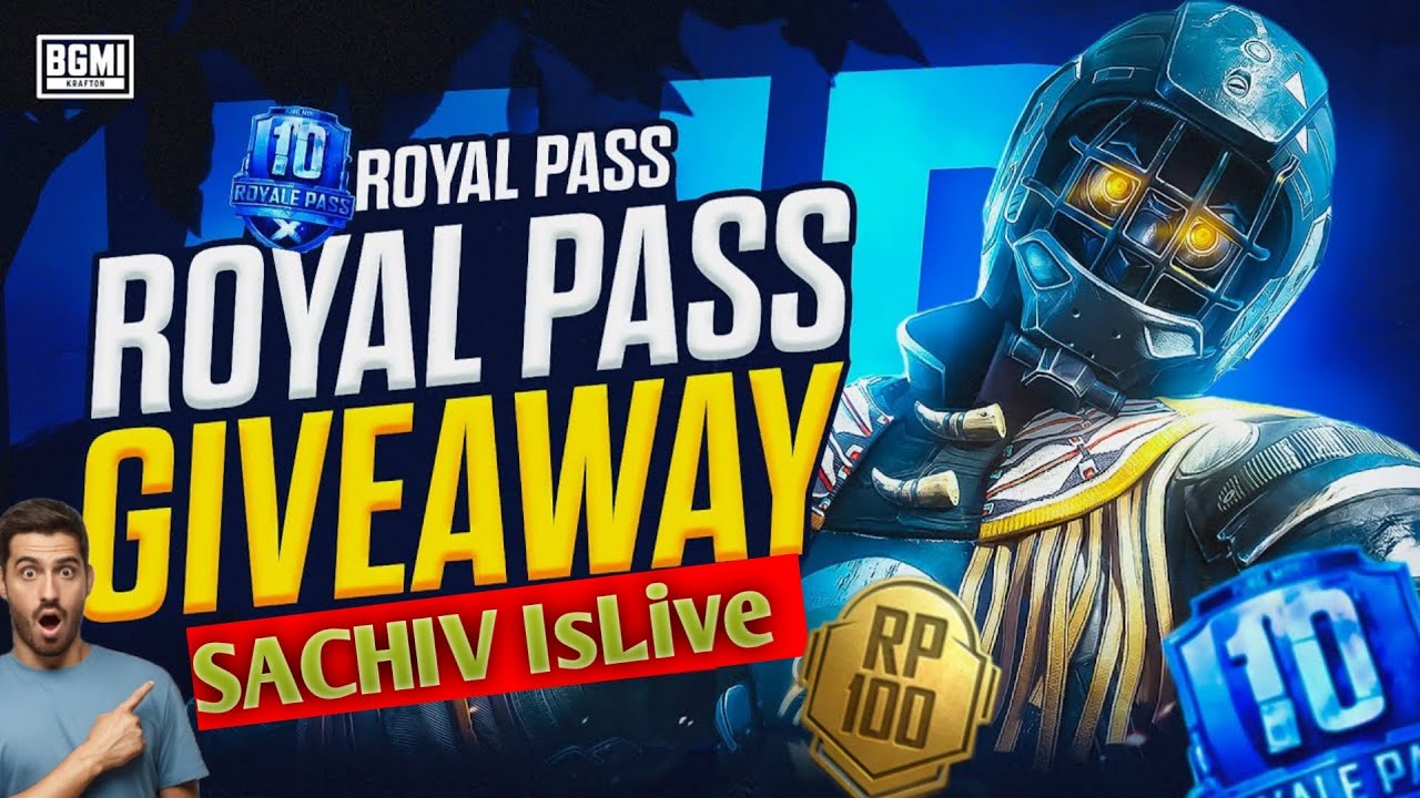Royal Pass Giveaway 🎉💰 #sachivislive #giveaway #giveaways #giveway ...