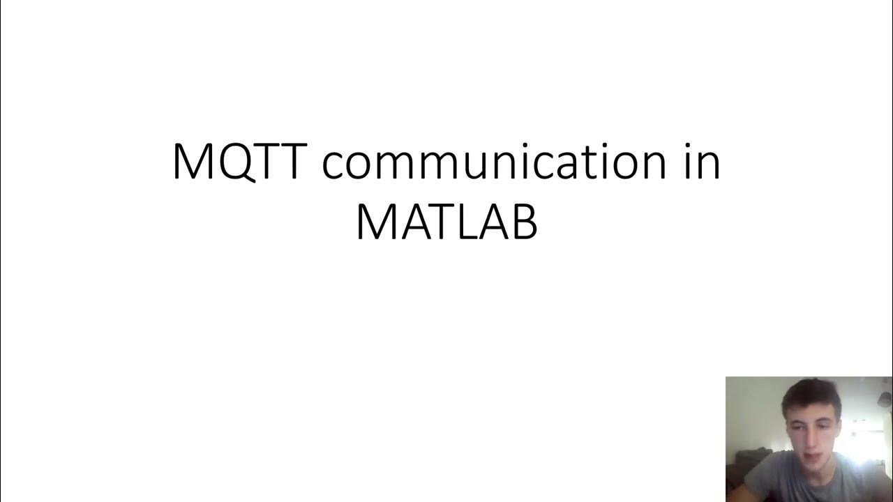 MQTT Series part 3: MQTT using MATLAB - YouTube