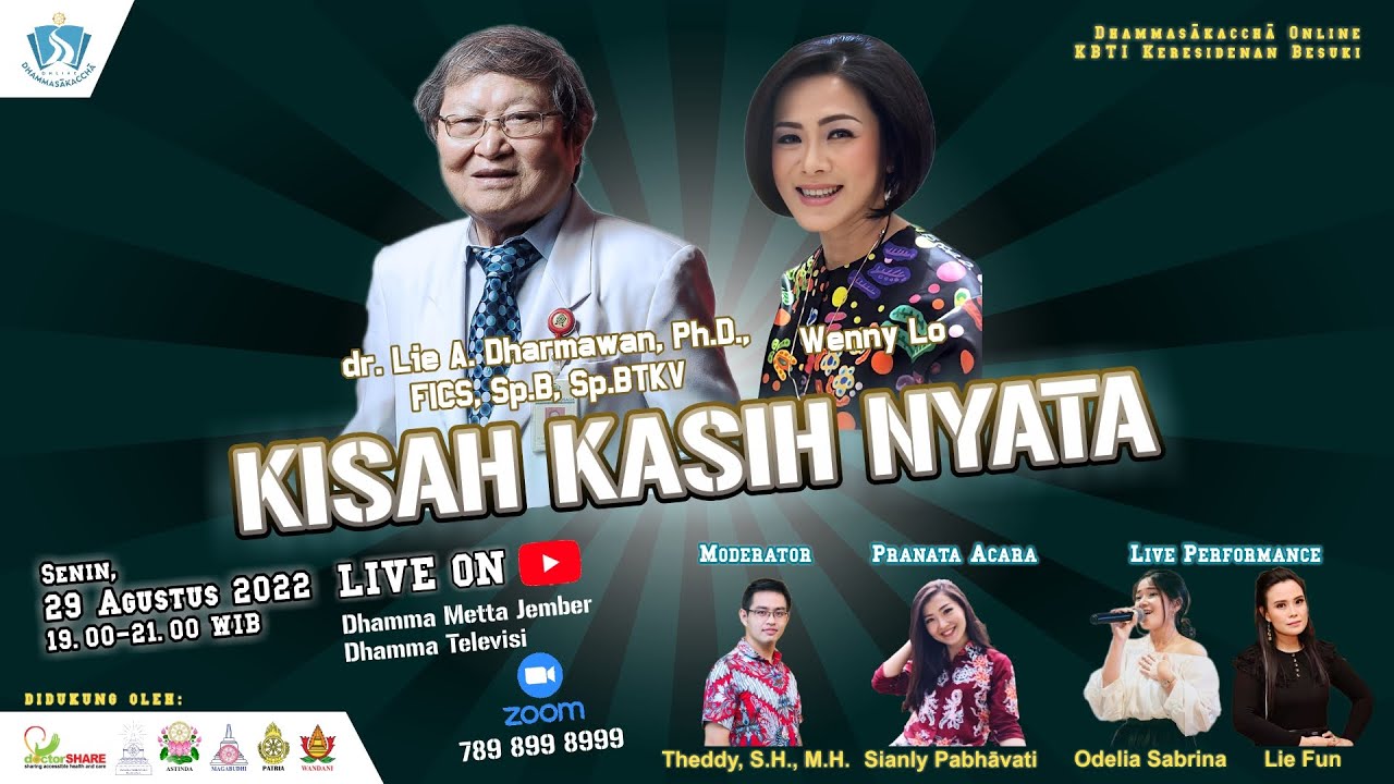 Kisah Kasih Nyata || dr. Lie A. Dharmawan & Wenny Lo - YouTube