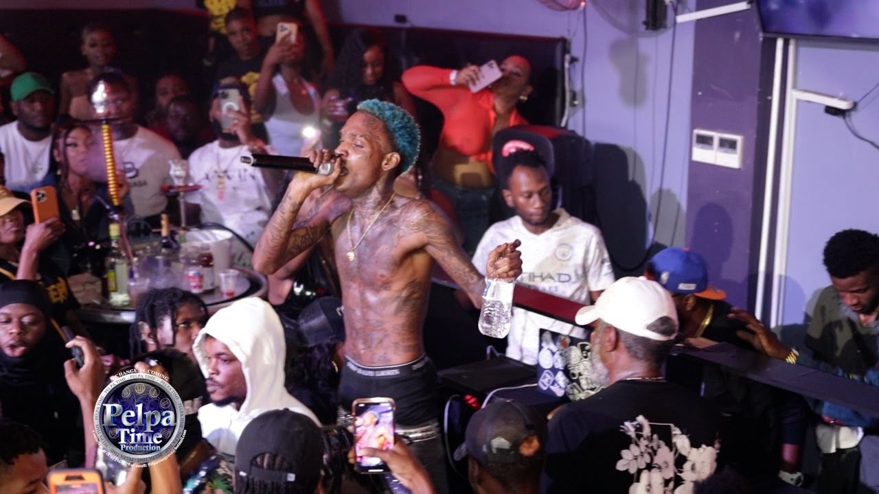 SKENG & 1Biggs Don, entertain the people for SKENG Birthday Party - YouTube
