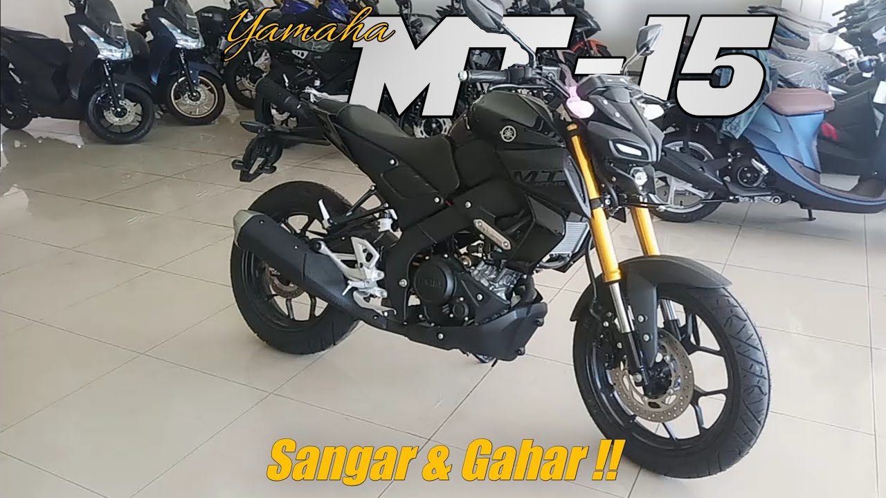 Yamaha MT 15 2020 black - spesifikasi & fitur - YouTube