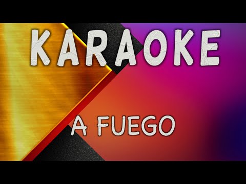 Robleis A Fuego Karaoke Oficial Suscríbete! me ayudaras mucho a seguir ...